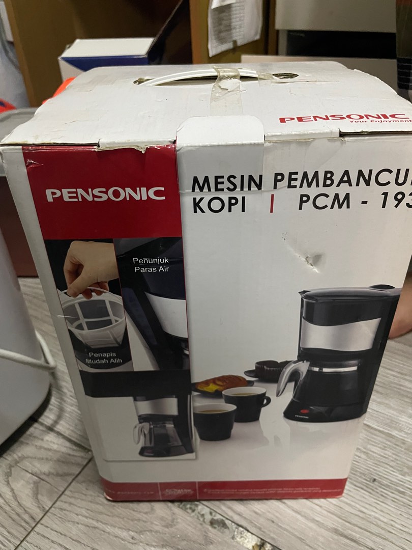 Pensonic Coffee Maker PCM 193, TV & Home Appliances, Kitchen Appliances ...