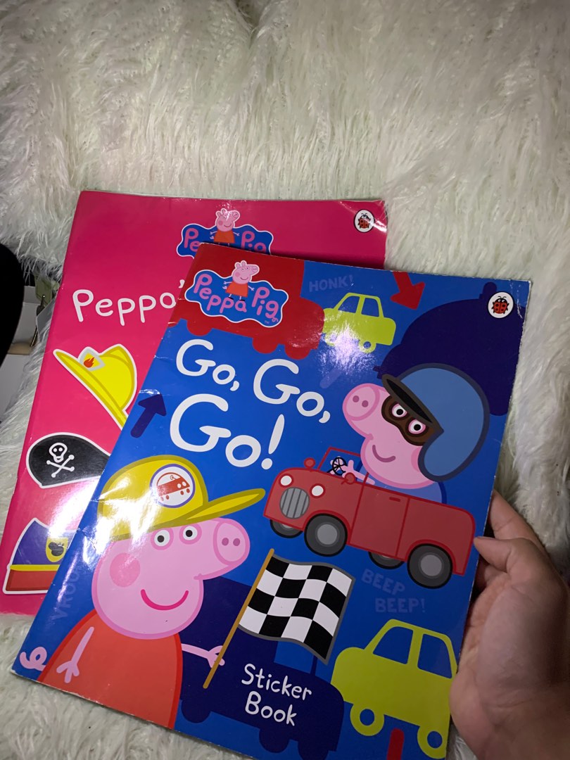 Peppa Pig Sticker Book, Hobbies & Toys, Books & Magazines, Children's ...