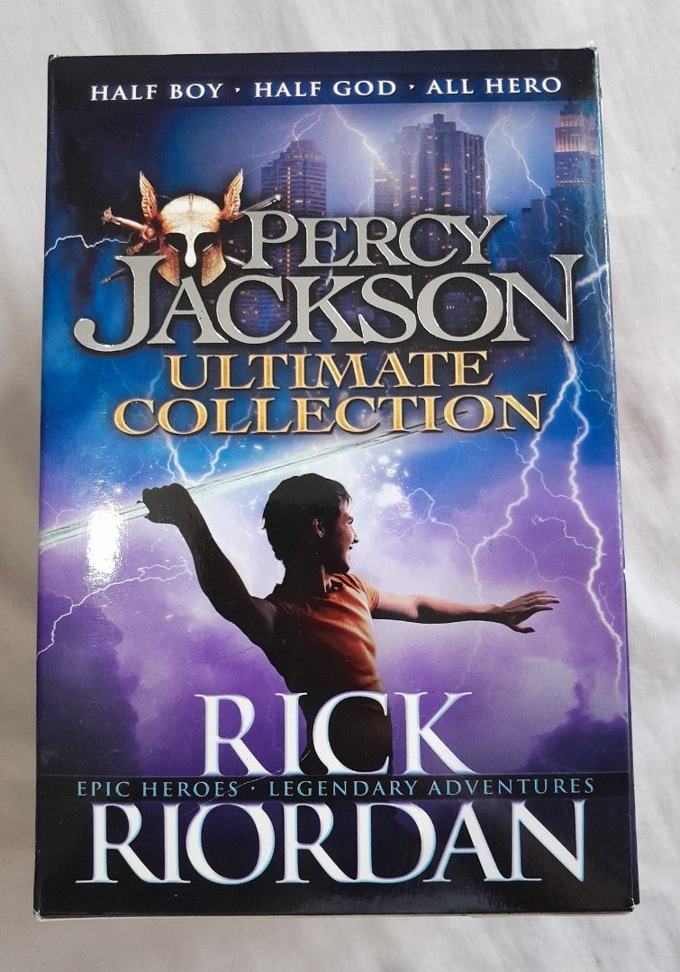Percy Jackson Ultimate Collection, Hobbies & Toys, Books & Magazines ...