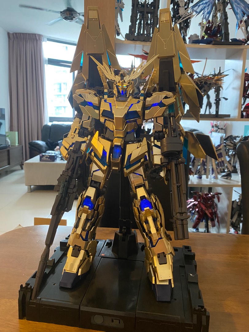 PG UNICORN PHENEX GUNDAM WITH LED, Hobbies & Toys, Toys & Games on ...