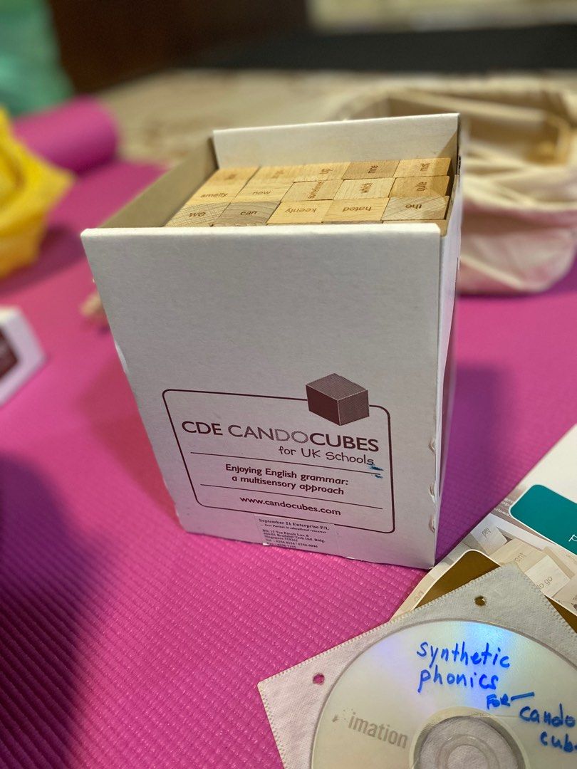 Phonics candocubes, Hobbies & Toys, Books & Magazines, Children's Books ...