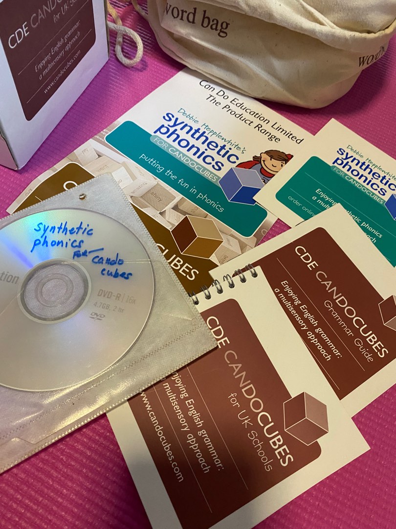 Phonics candocubes, Hobbies & Toys, Books & Magazines, Children's Books ...