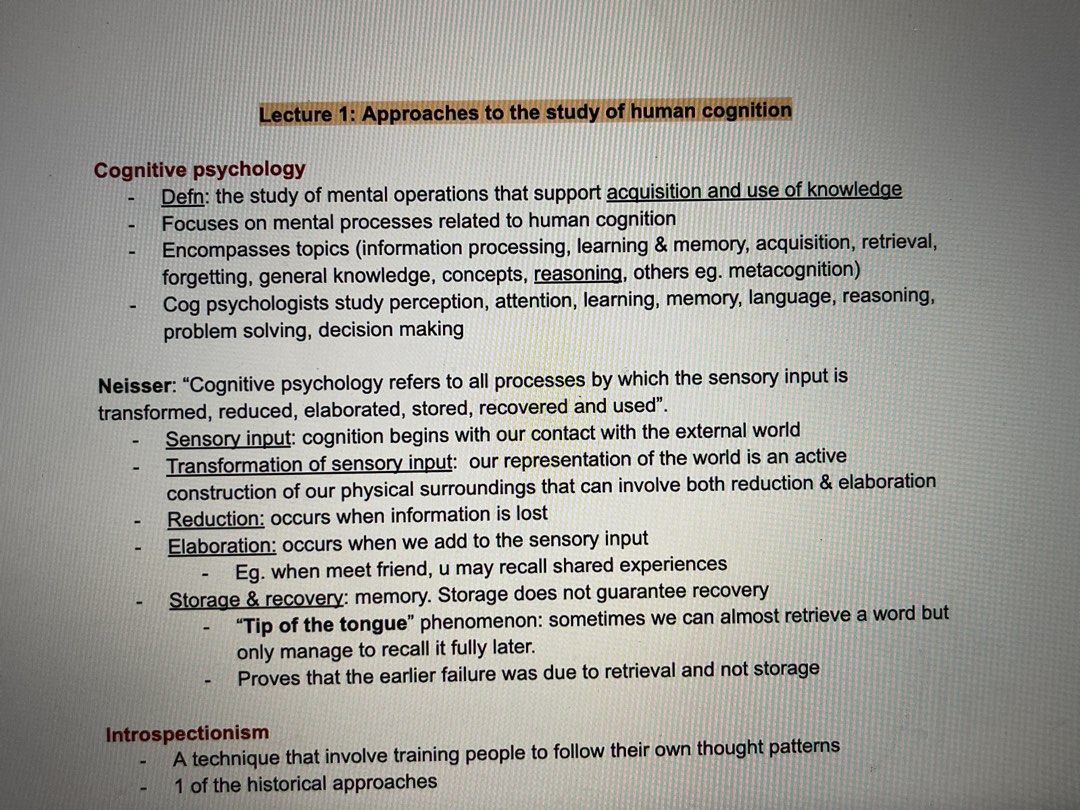 Pl3103 Package Cognitive Psychology Hobbies And Toys Stationery And Craft Stationery And School