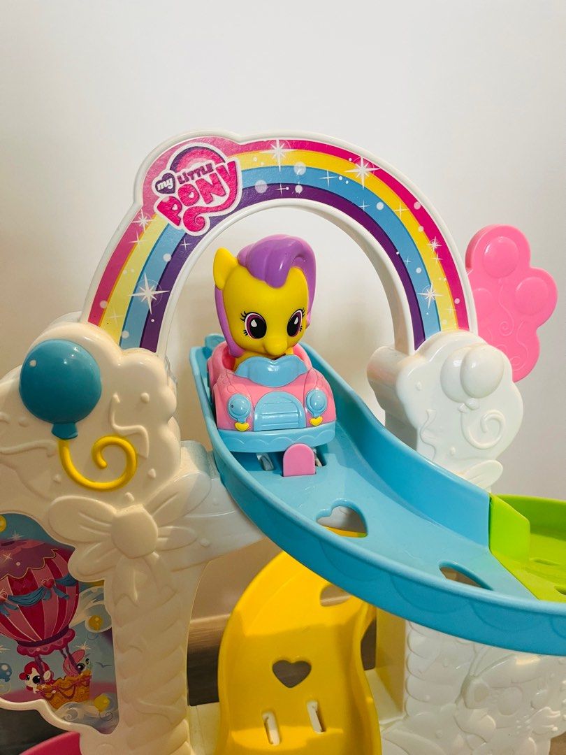 Playskool Friends My Little Pony Pinkie Pie Ride 'n Slide Ramp, Babies ...