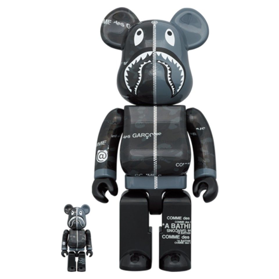 PO: Bape CDG 400% & 100% Bearbrick, Hobbies & Toys, Toys & Games on ...