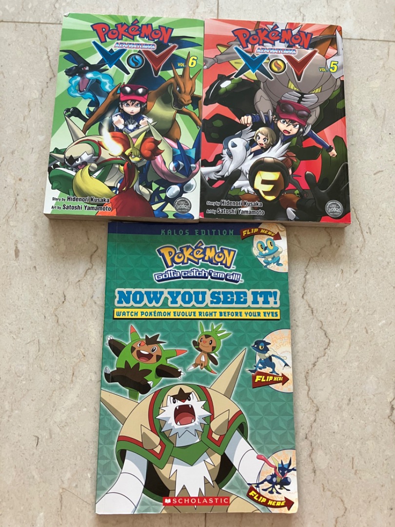 Pokemon comic books n story book, Hobbies & Toys, Books & Magazines ...