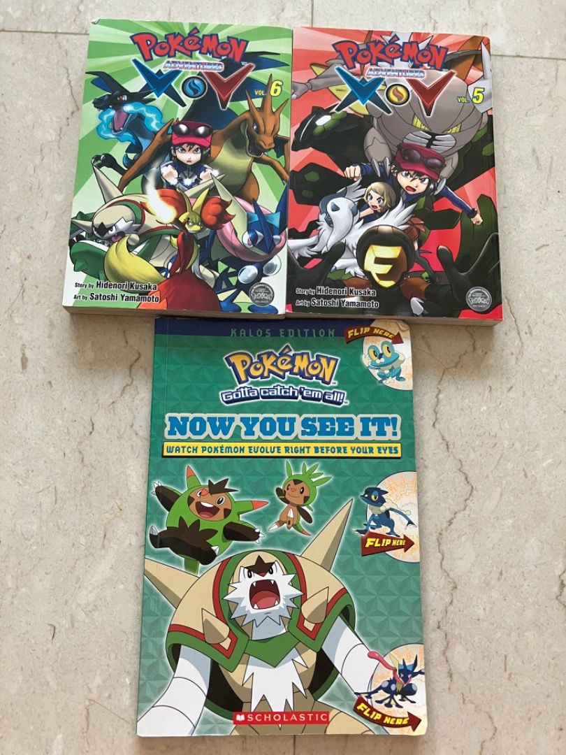 Pokemon comic books n story book, Hobbies & Toys, Books & Magazines ...