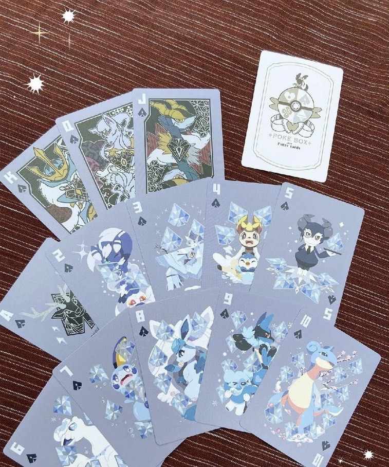 Pokemon Poker Cards, Hobbies & Toys, Toys & Games on Carousell