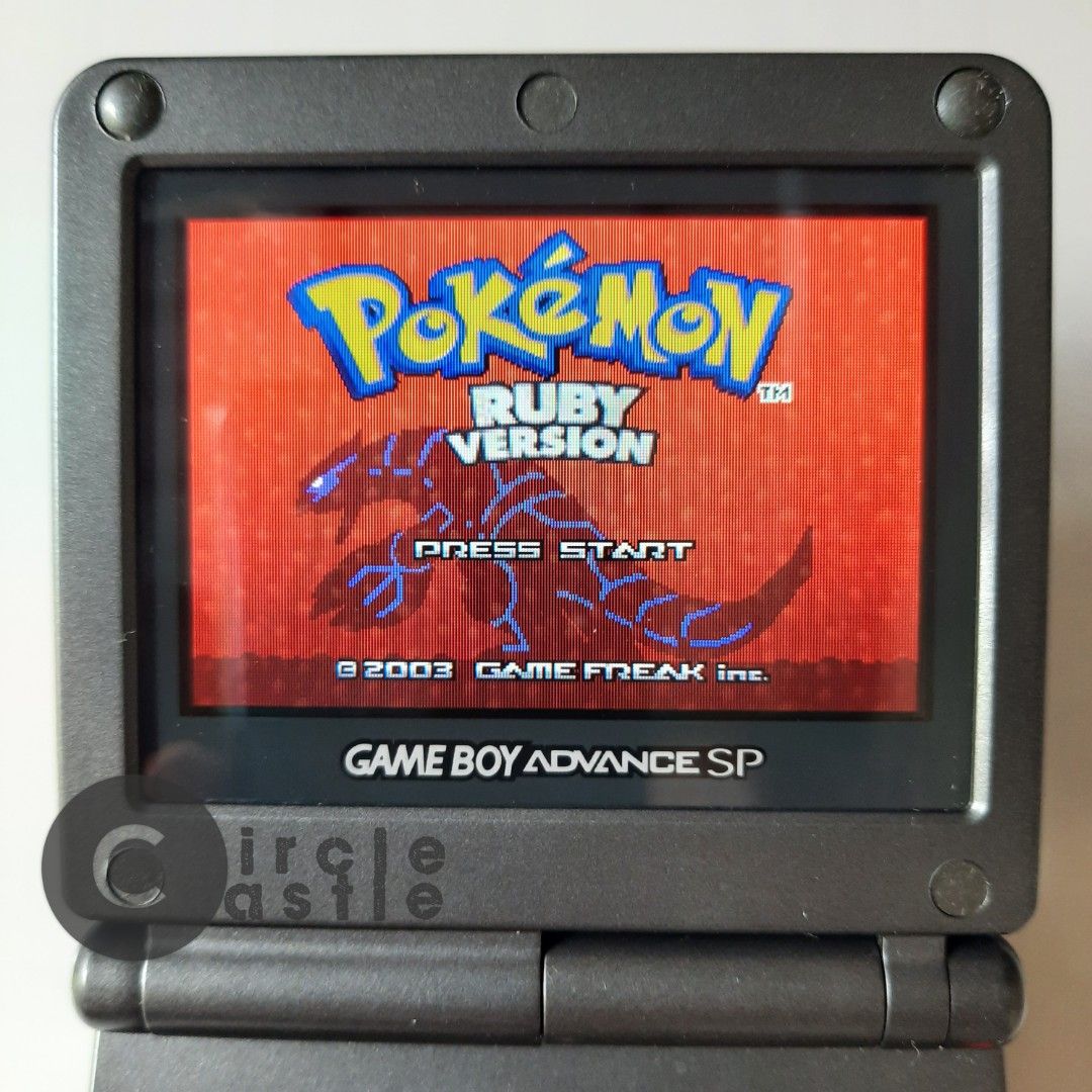 Pokemon Ruby for Gameboy Advance GBA, Video Gaming, Video Games ...