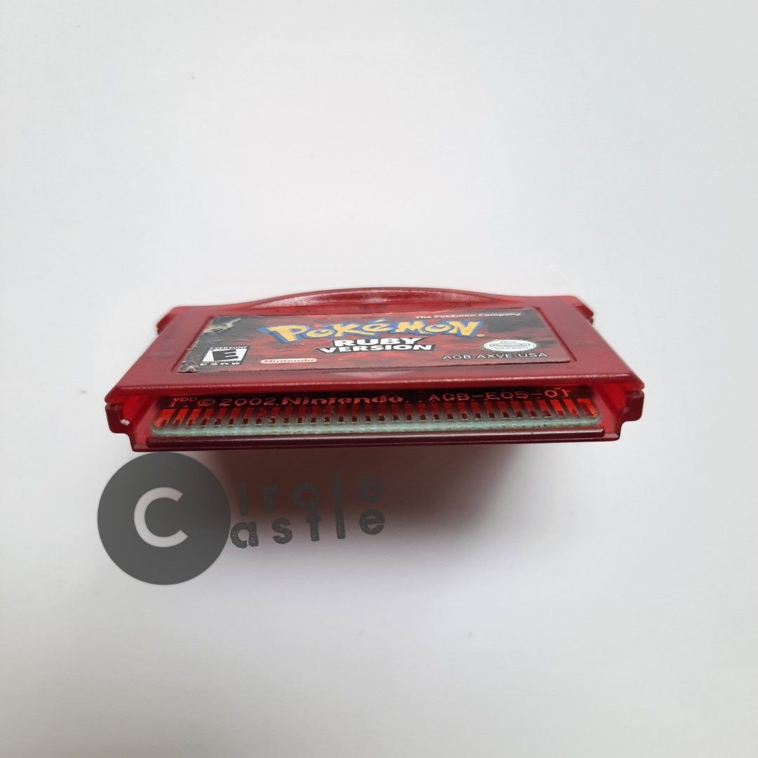 Pokemon Ruby for Gameboy Advance GBA, Video Gaming, Video Games ...