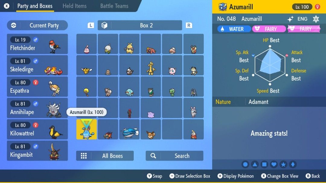 shiny azumarill line