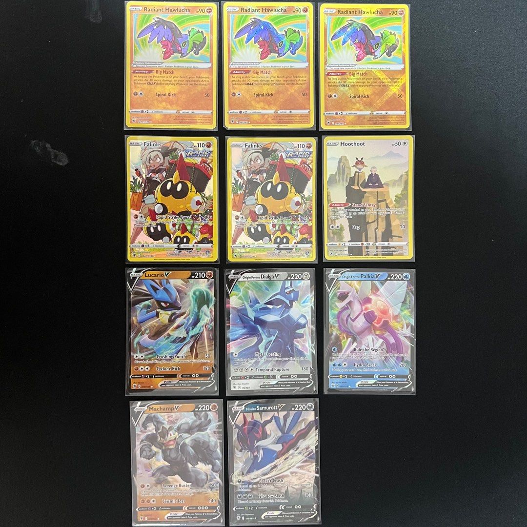 Pokemon TCG Astra Radiance V VMax VStar Radiant Cards, Hobbies & Toys ...