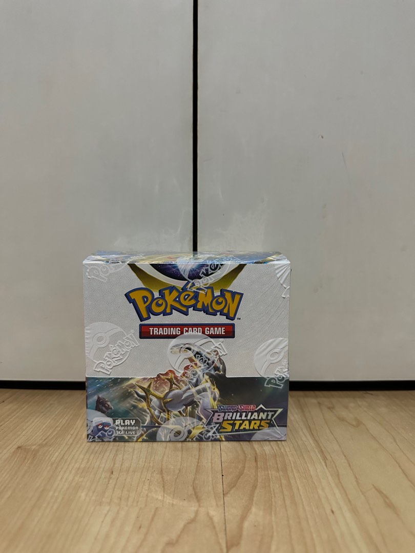 Pokemon TCG Brilliant stars booster box | Charizard vstar rainbow ...