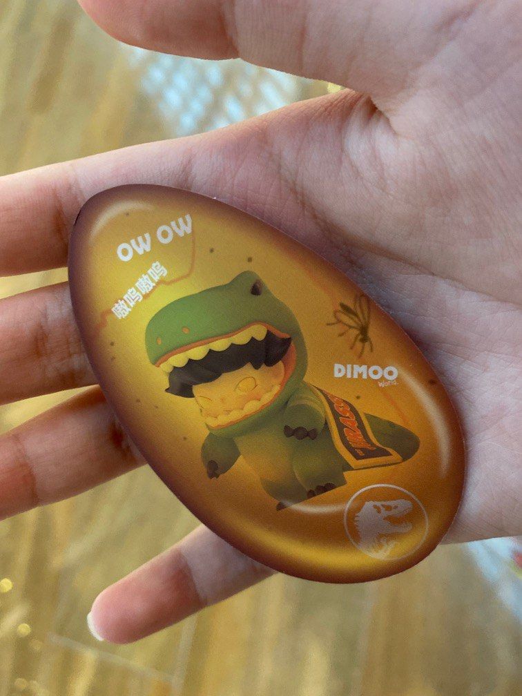 popmart dimoo jurassic secret, Hobbies & Toys, Toys & Games on Carousell