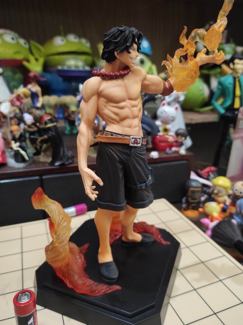 Portgas D Ace Banpresto Loose, Hobbies & Toys, Toys & Games on Carousell