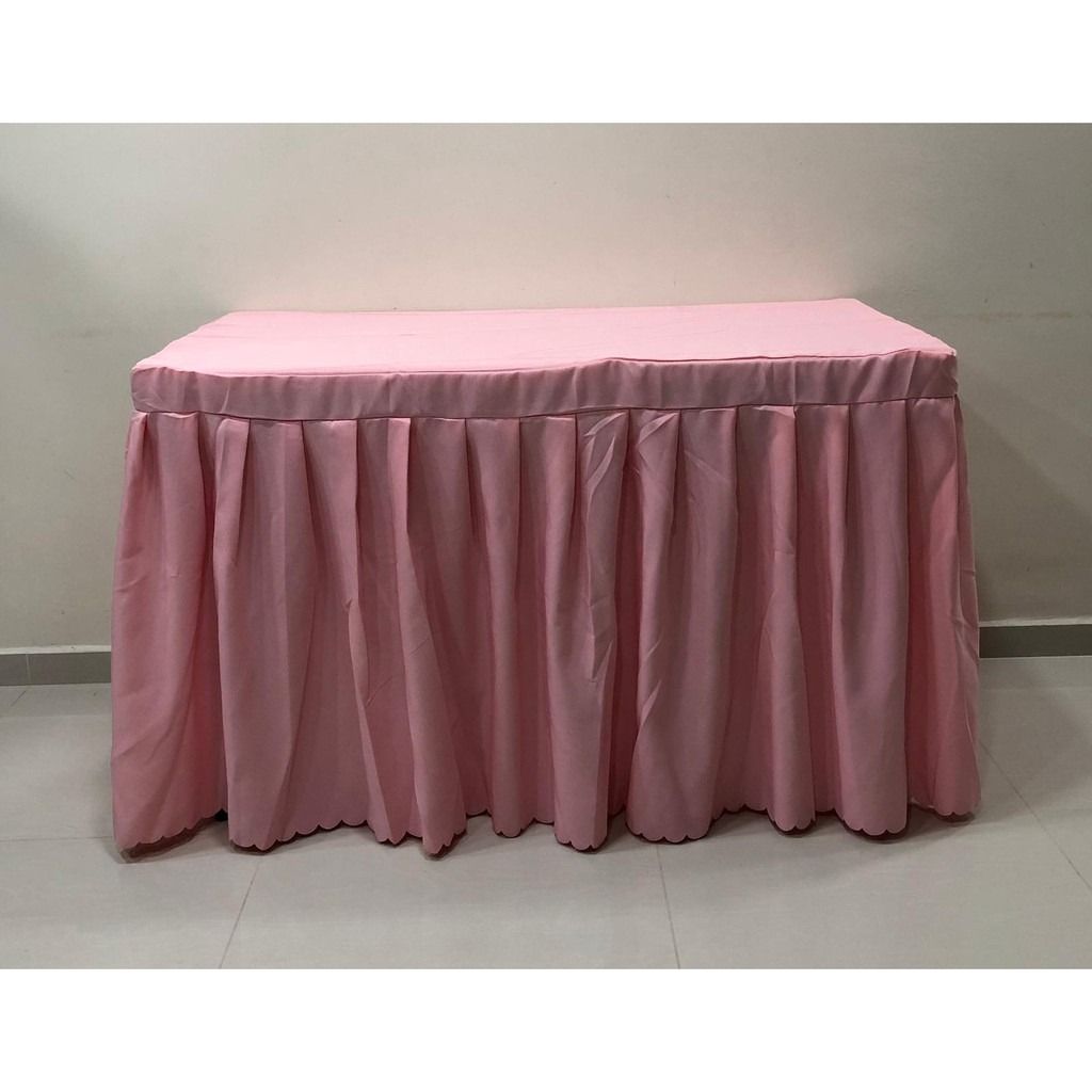 Premium Table Skirting Banquet Style GS Table, Premium material ...