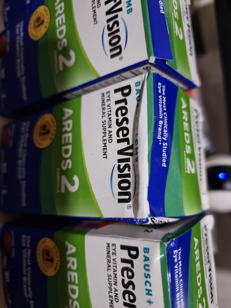 PreserVision AREDS2 , 320 softgel (90@bottles X4), Health & Nutrition ...