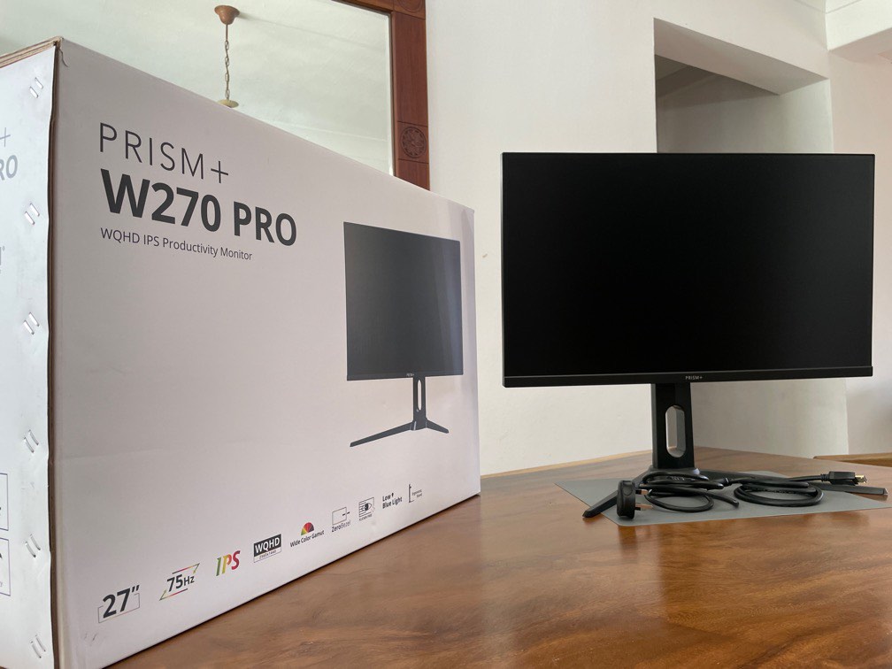 Prism+ W270 Pro - 27” Flat Monitor, Computers & Tech, Parts ...
