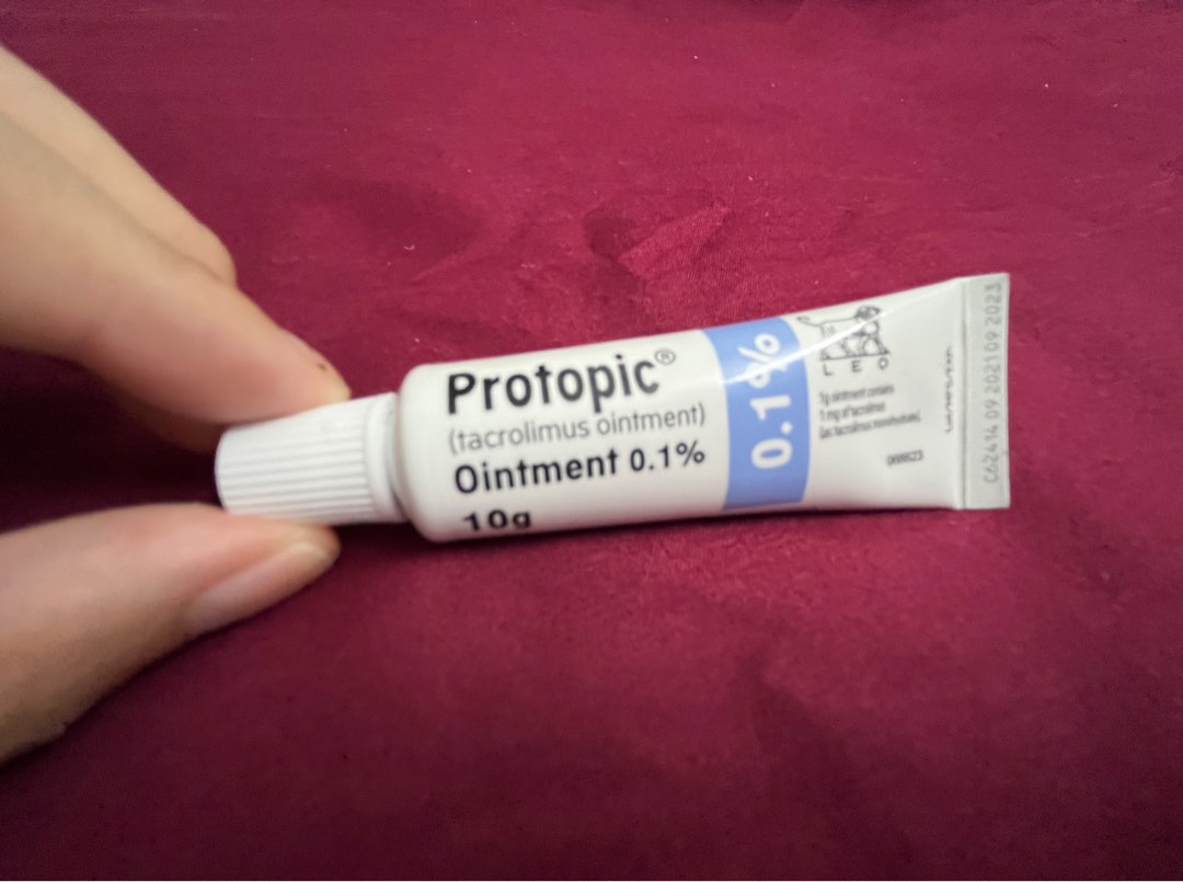 Protopic Ointment 0.1% 10g, Health & Nutrition, Health Supplements ...
