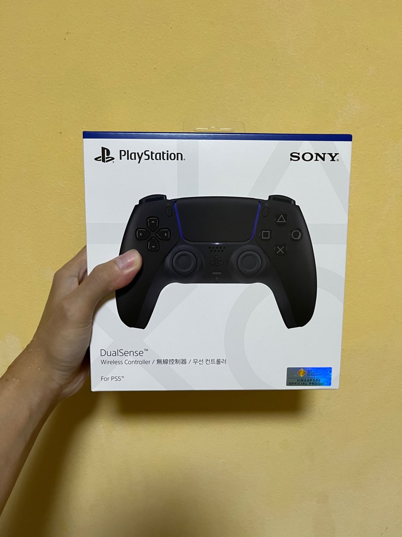 PS5 Dualsense Midnight Black Controller (SG Local Set), Video Gaming ...