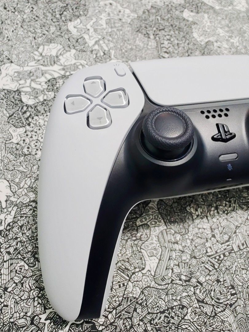 PS5 Dualsense White Controller, Video Gaming, Gaming Accessories ...
