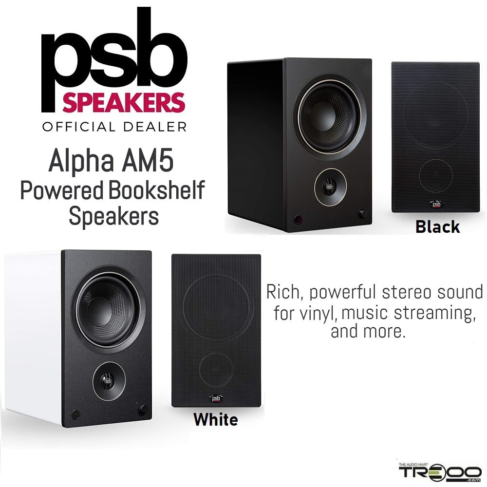 [Official] PSB Alpha AM5 Wireless Bluetooth aptX Desktop Bookshelf ...