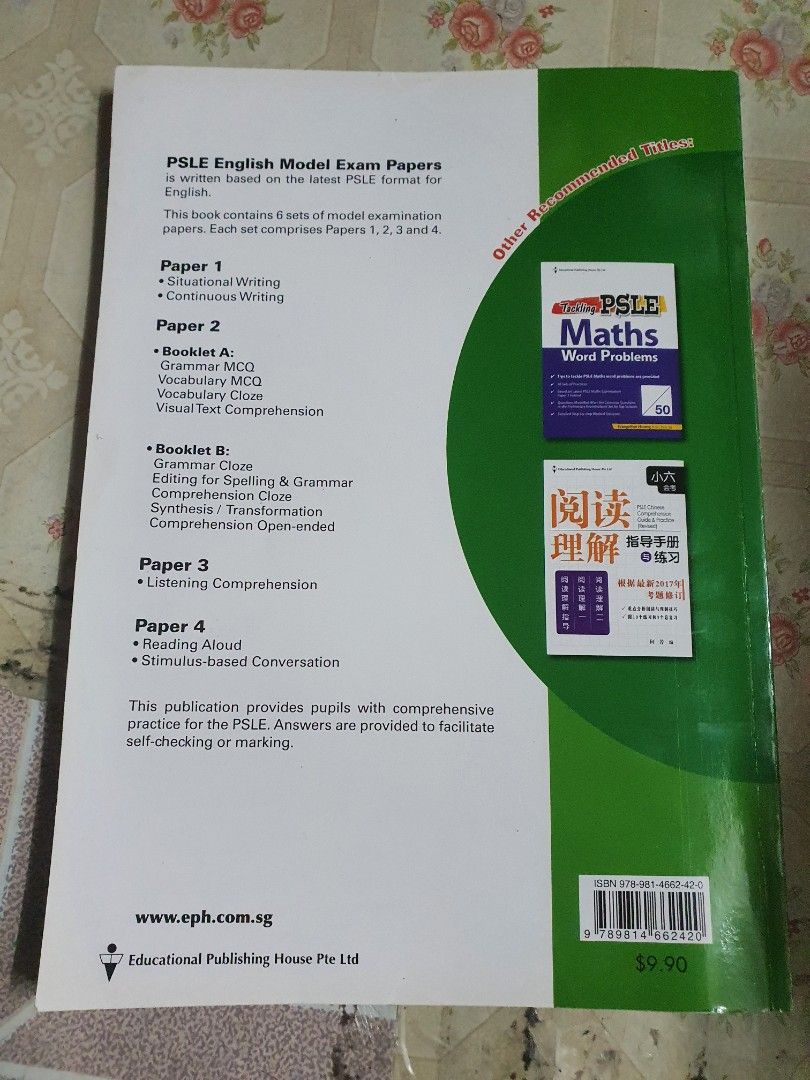 PSLE English Model Exam Papers, Hobbies & Toys, Books & Magazines ...