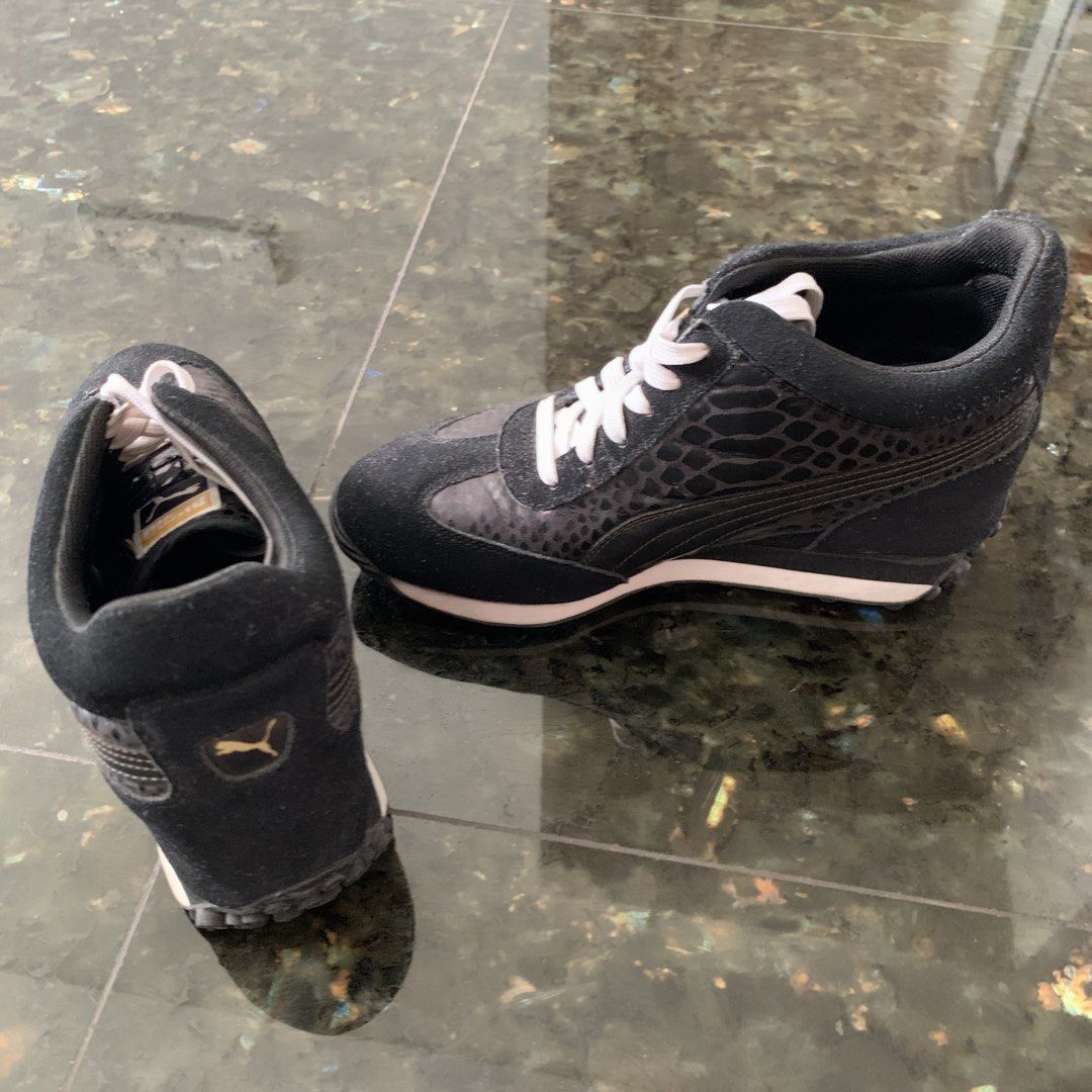 Puma Wedge Shoes, Women's Fashion, Footwear, Wedges on Carousell
