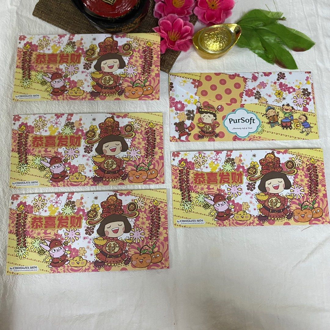Pursoft Ang Pow packet_ chocolate rain Ang pow packet _ prudence mak ...