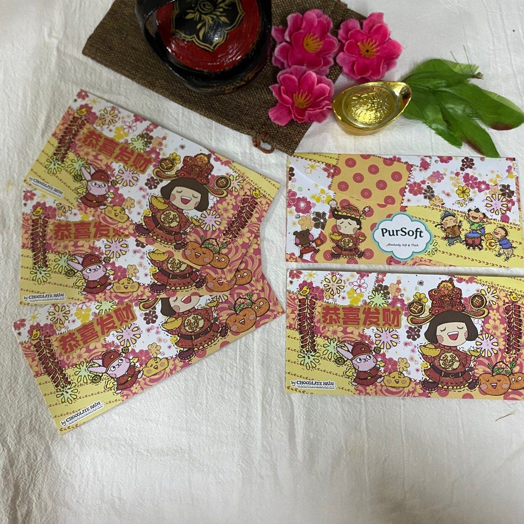 Pursoft Ang Pow packet_ chocolate rain Ang pow packet _ prudence mak ...
