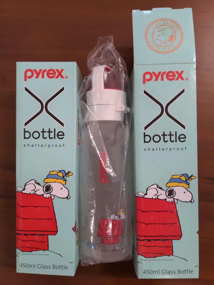 Pyrex Snoopy Bottle, Furniture & Home Living, Kitchenware & Tableware ...