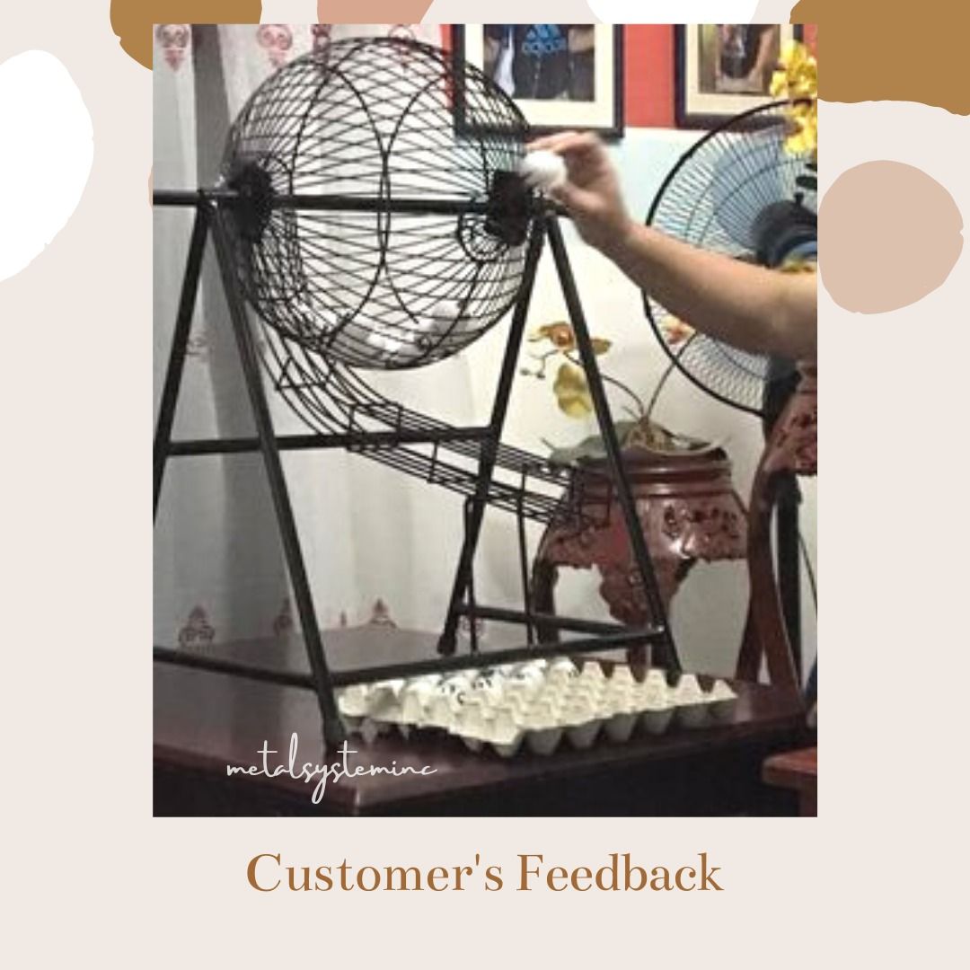 RAFFLE CAGE / TAMBIOLO / BINGO CAGE , Hobbies & Toys, Toys & Games on ...