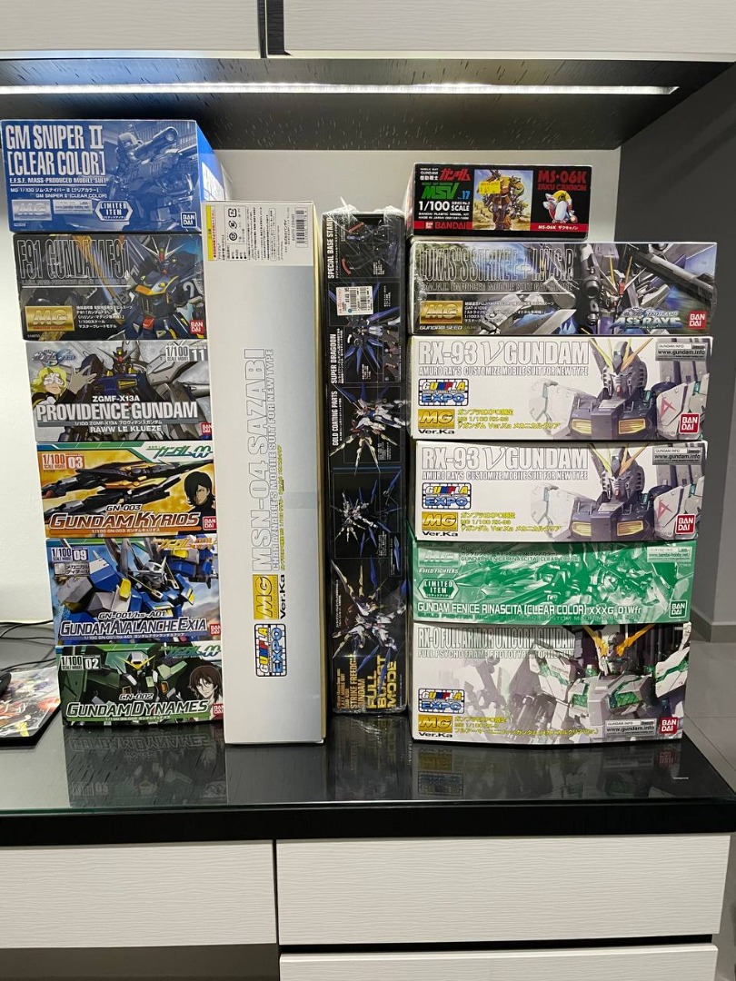 RARE MG & NG GUNPLA, Universal Century, Seed, 00 Series Gundam, Hobbies ...
