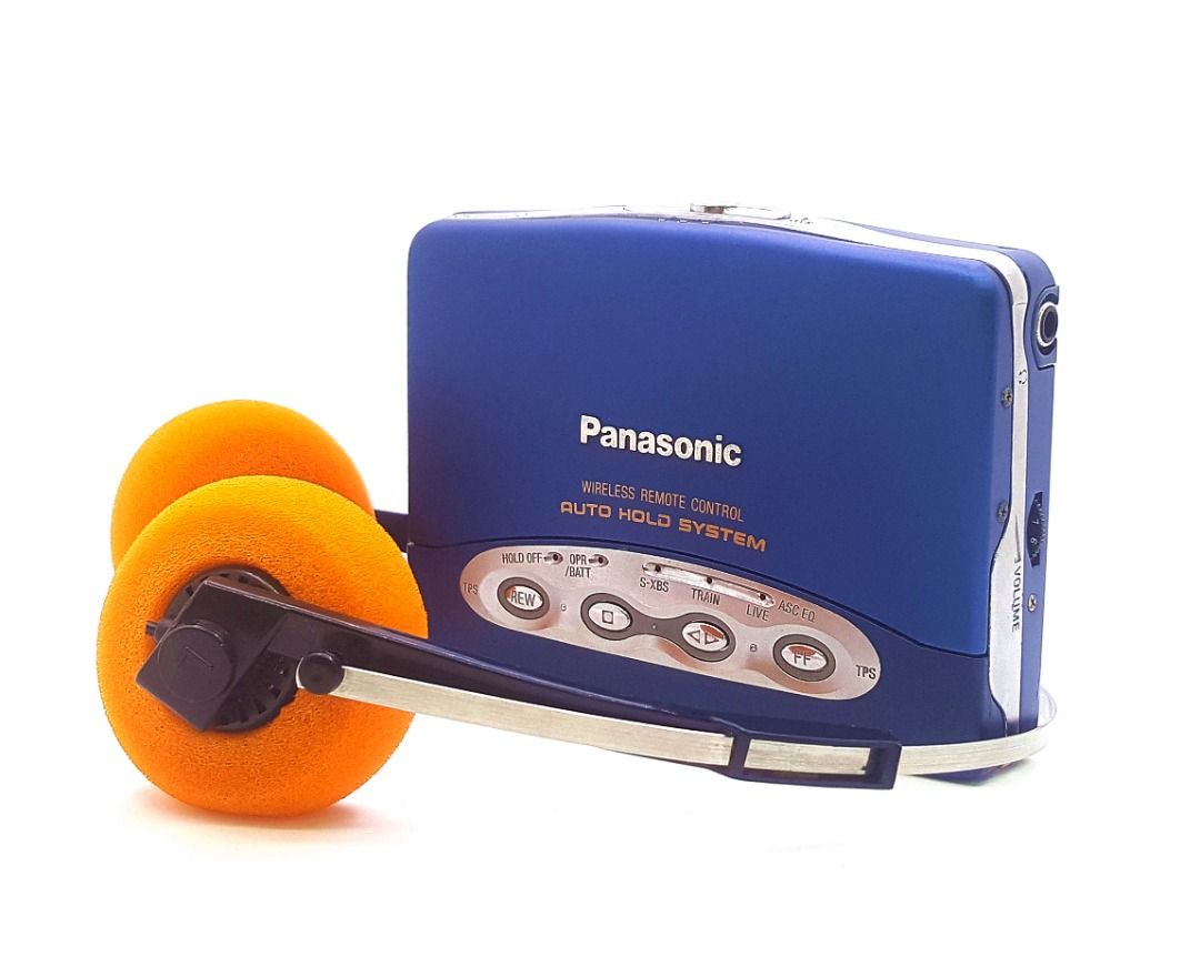 Rare! Panasonic Walkman RQ-S95 Cassette Player with Wireless Operation ...