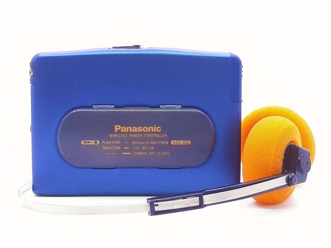 Rare! Panasonic Walkman RQ-S95 Cassette Player with Wireless Operation ...