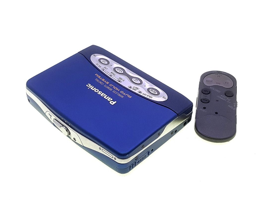 Rare! Panasonic Walkman RQ-S95 Cassette Player with Wireless Operation ...