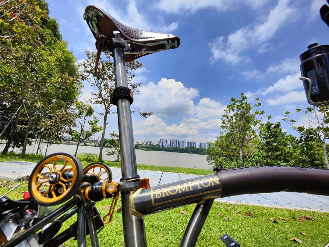 Raw Lacquer S6L 2020 Brompton, Sports Equipment, Bicycles & Parts ...