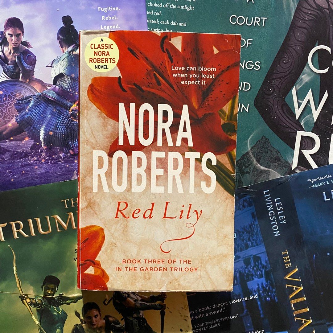 Red Lily by Nora Roberts, Hobbies & Toys, Books & Magazines, Fiction ...