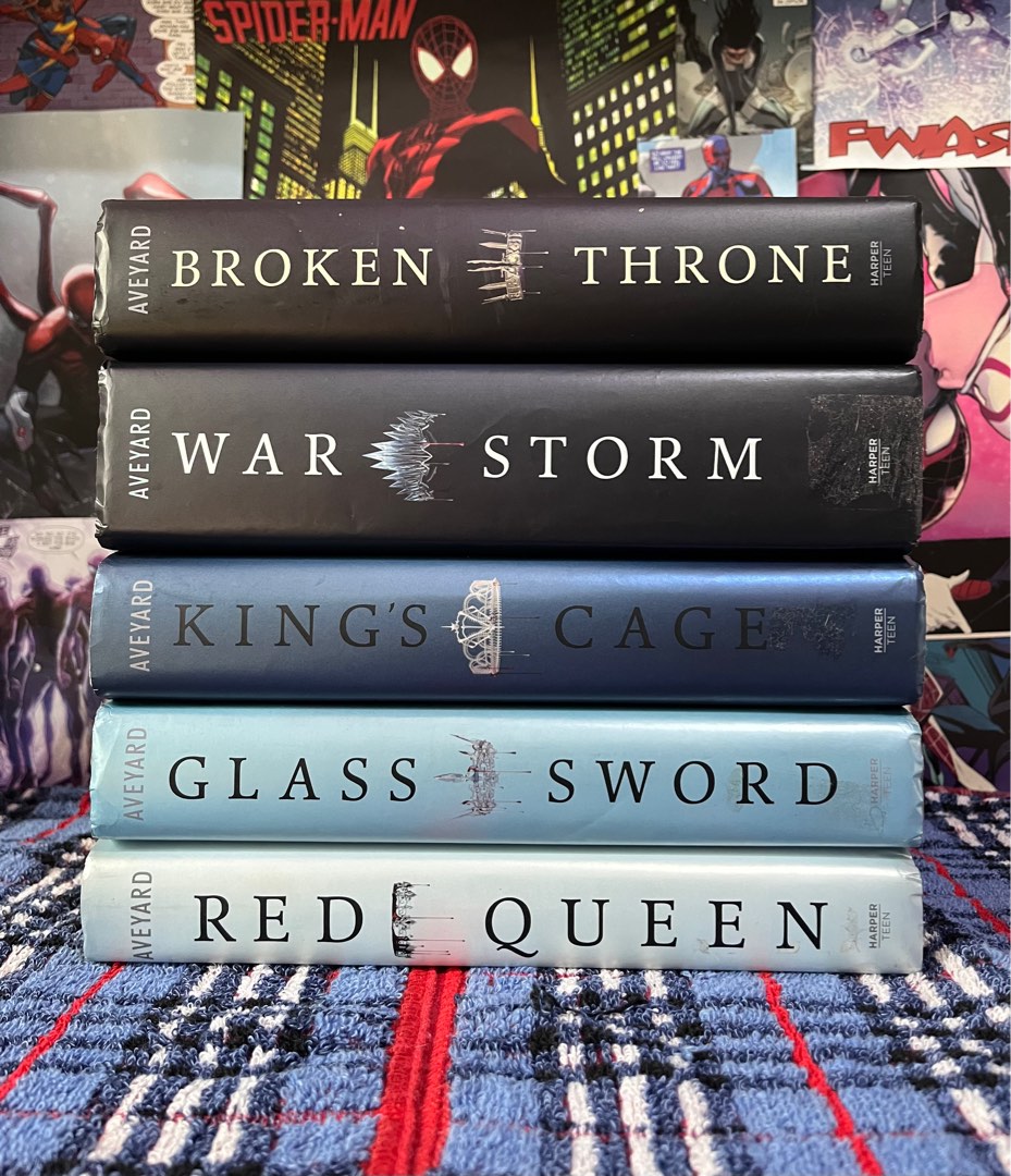 Red Queen Series by Victoria Aveyard (Book 1 Signed), Hobbies & Toys ...