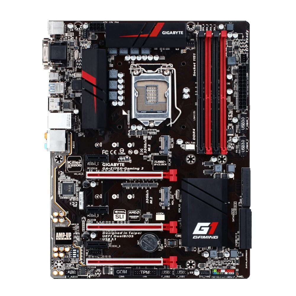 REFURBISHED GA-Z170X-GAMING-3 GIGABYTE INTEL Z170 S1151 DDR4 USB 3.1 Motherboard, Computers ...