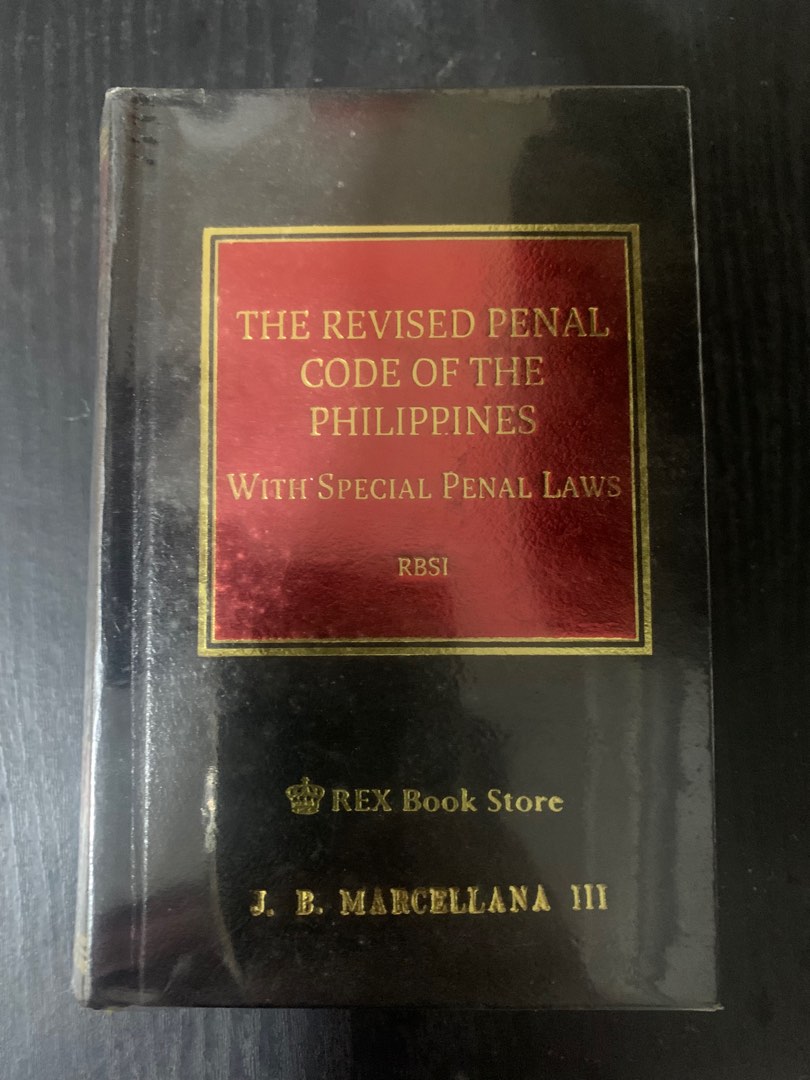 Revised Penal Code Codal, Hobbies & Toys, Books & Magazines, Textbooks ...