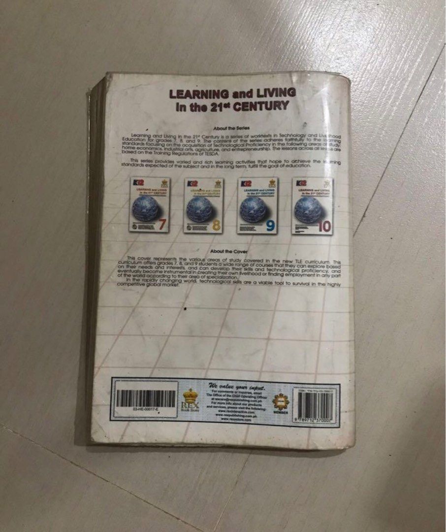 REX Learning and Living in the 21st Century Textbook (Secondary book ...