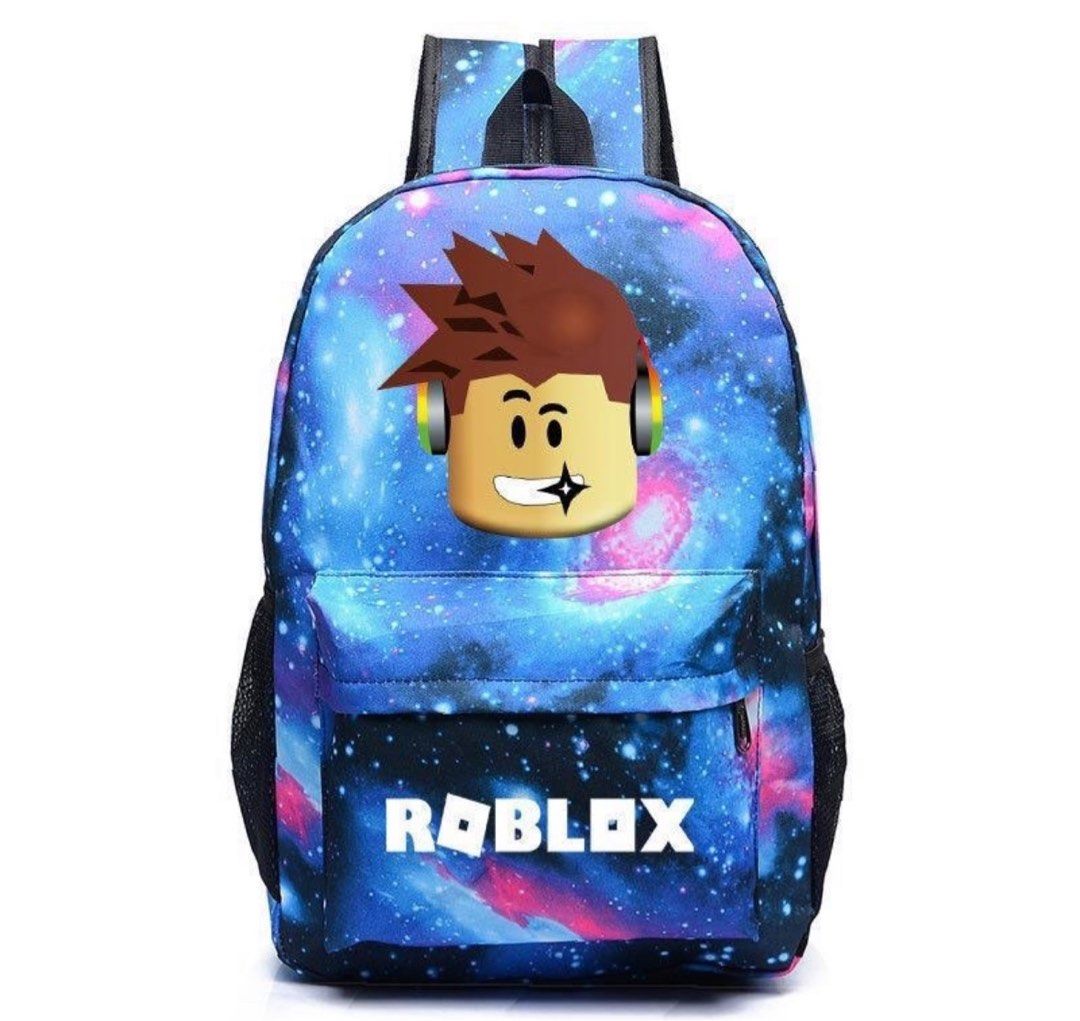 Roblox Student's Chequered Cool Schoolbag for boys Computer Bag for Men ...
