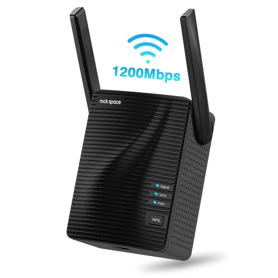 Rock Space AC1200 Dual Band Wifi Repeater, Computers & Tech, Parts ...