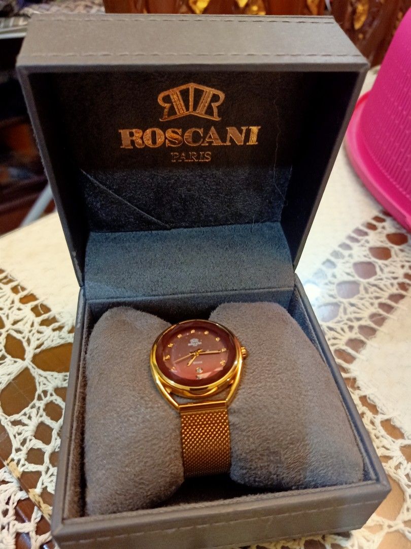 ROSCANI PARIS watch original, Women's Fashion, Watches & Accessories ...