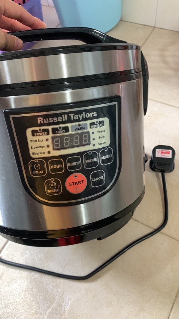 Russell Taylor rice cooker, TV & Home Appliances, Kitchen Appliances ...