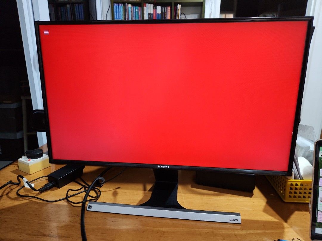 Samsung 27 inch monitor S27D590, Computers & Tech, Parts & Accessories ...