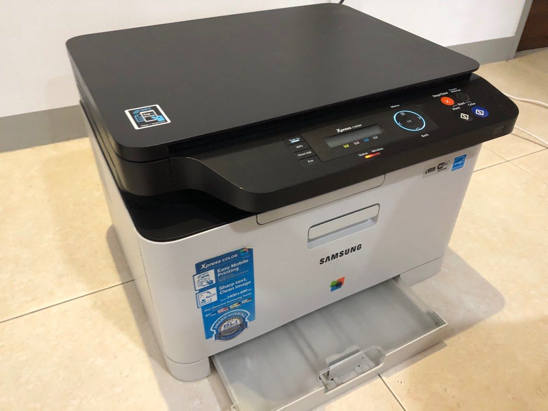 Samsung Xpress C480W Multifunction Colour Laser Printer, Computers ...