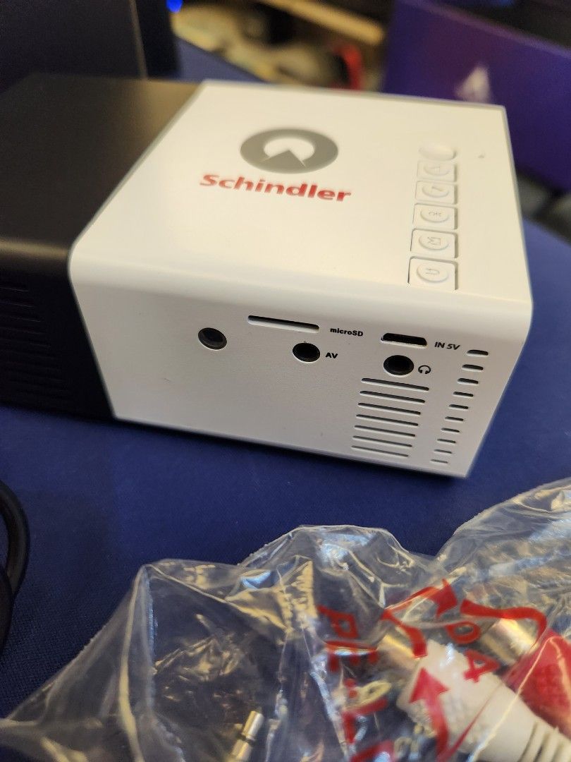 Schindler mini LED Projector, TV & Home Appliances, TV & Entertainment ...
