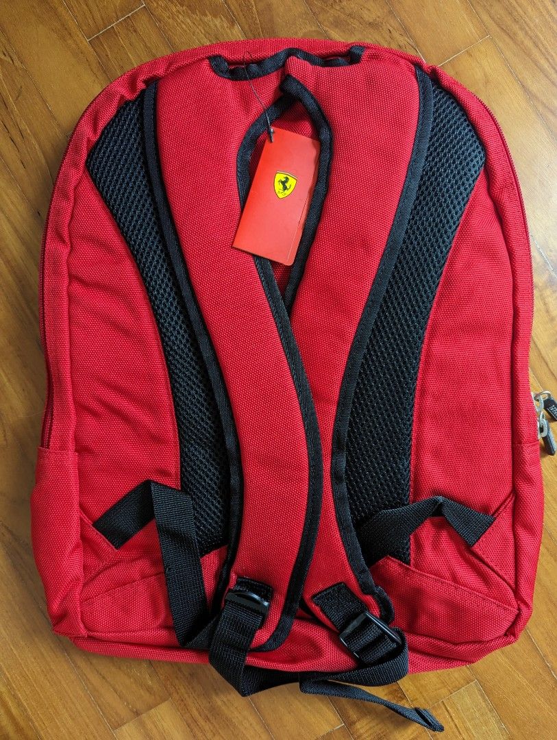 Scuderia Ferrari Red Backpack New, Men's Fashion, Bags, Backpacks on ...